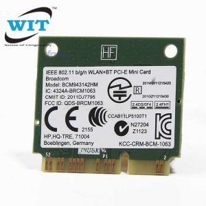 Broadcom BCM943142HM BCM43142 753076-001 Wireless Wifi + Bluetooth 4.0 ...