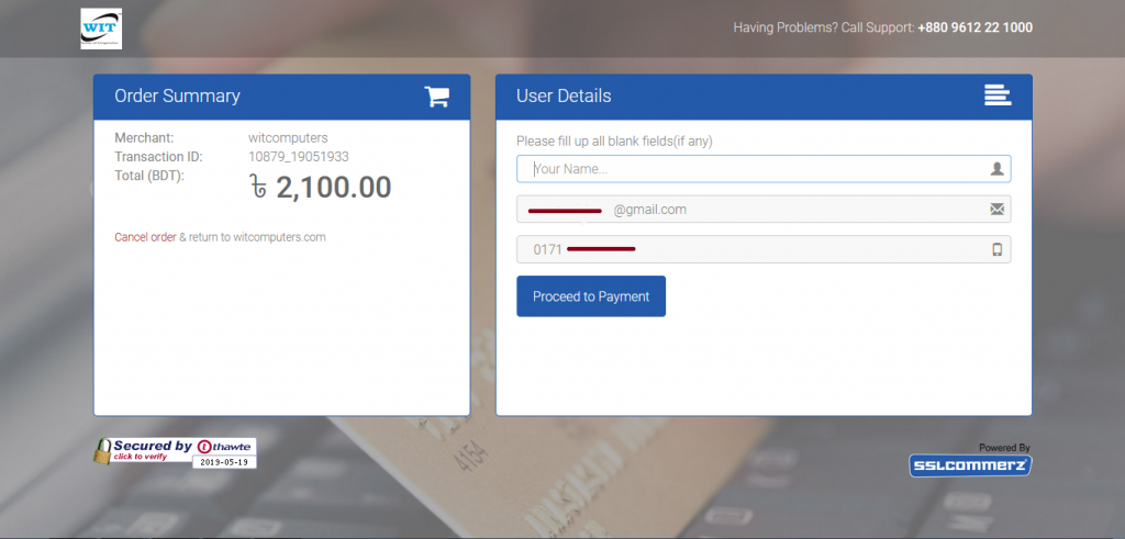 Payment Methods, Order Process & Payment Procedure - WIT Computers