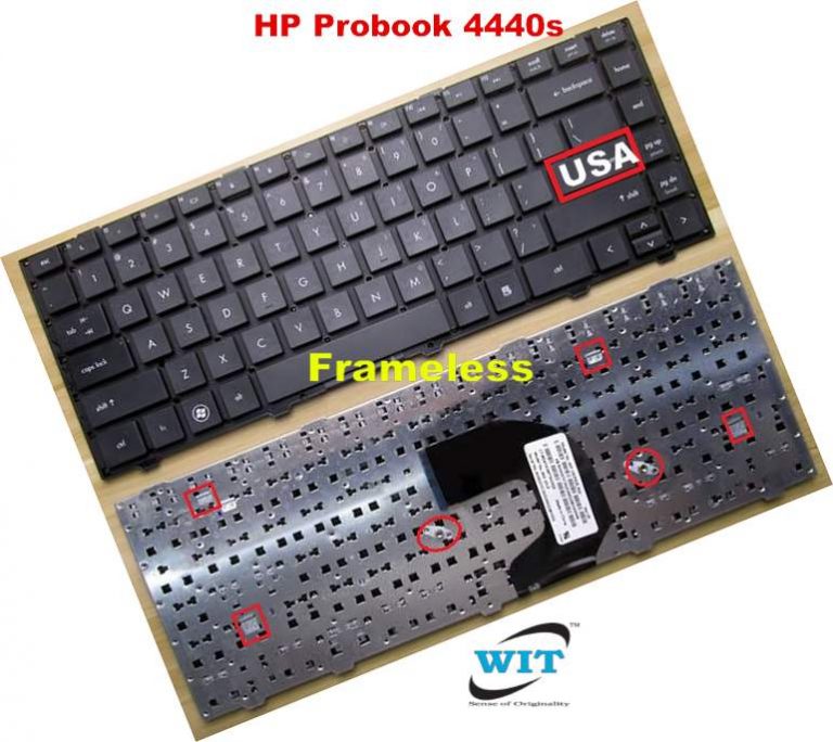 HP ProBook 4440s 4441s 4445s 4446s Series original keyboard or keypad ...