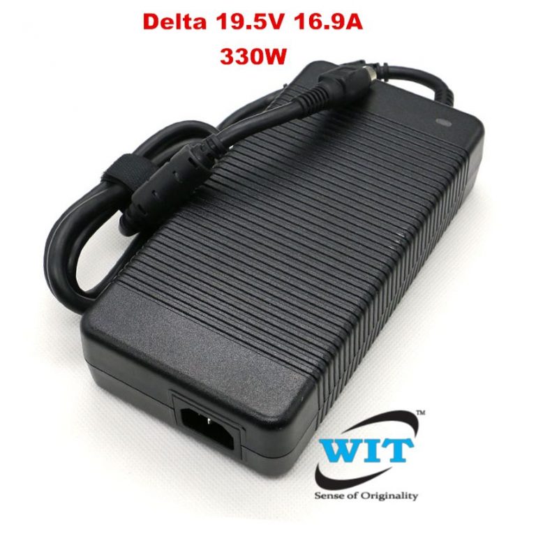 19.5V 16.9A, 329.6W (330W), Port: 4-holes, Brand: Delta, Power Adapter ...