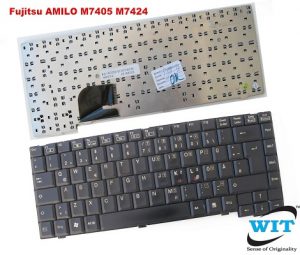 Keyboard for Fujitsu Amilo A1640 A1645 M1424 M1425 M7405 M7424 V2020 ...