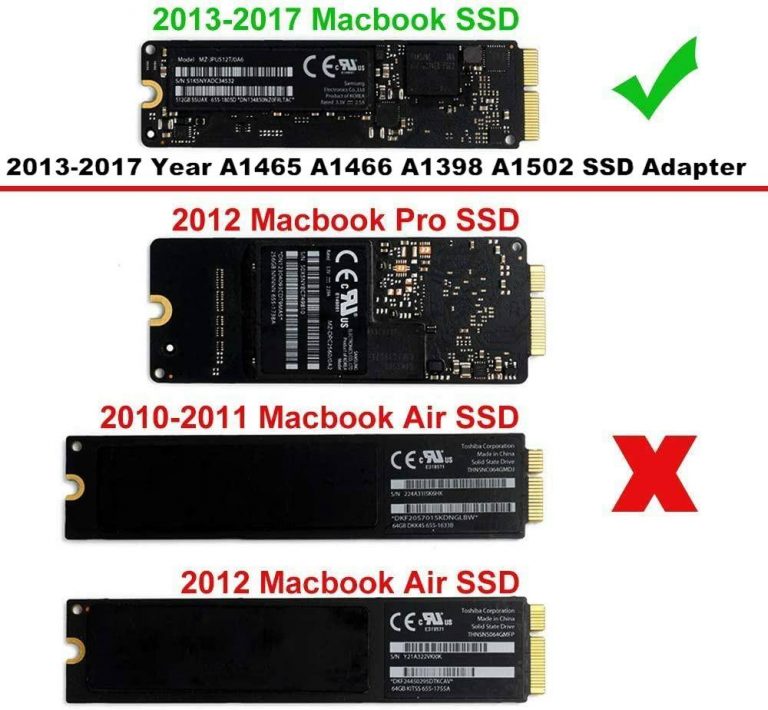 PCIe SSD Enclosure for MacBook Air Pro Retina 2013 2014 2015 2016 2017 ...