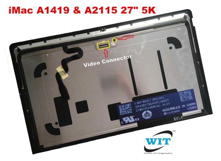 iMac 27" Retina 5K(Resolution: 5120×2880) LCD Screen Display Panel + Glass for iMac A1419 (Late ...