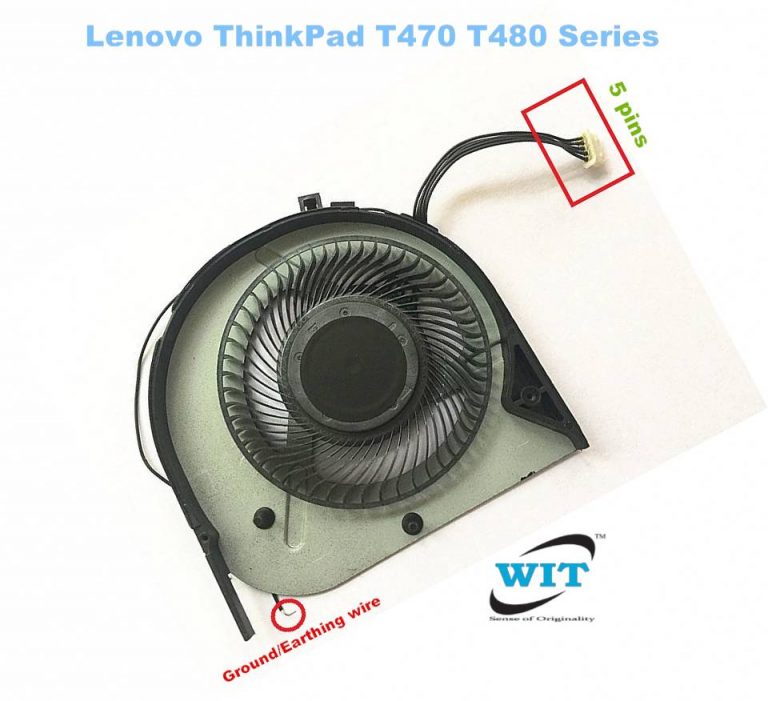 CPU Cooling Fan for Lenovo ThinkPad T470 T480 Series EG50050S1-CA30-S9A ...