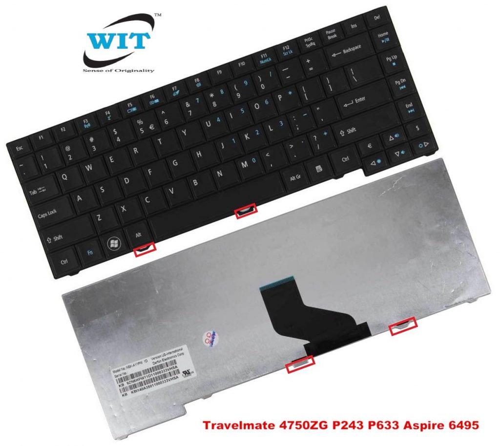 Keyboard for Acer Travelmate P633-M P633-V P643-M P643-MG P643-V TM4750 ...
