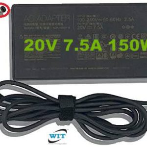 150W 20V 7.5A 6.0mm*3.7mm/(6.3mm*3.7mm) Inside pin, Part Numbers: ADP ...