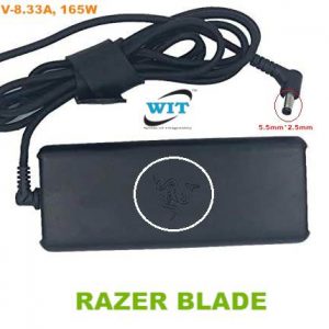 Razer Blade 19.8V 8.33A 165W Port size: 5.5mm*2.5mm, Laptop Charger AC ...