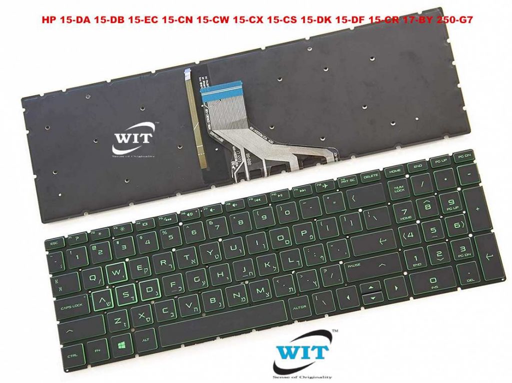 Gaming Laptop Keyboard for HP PAVILION 15-DA 15-DB 15-EC 15-CR 15-CW ...