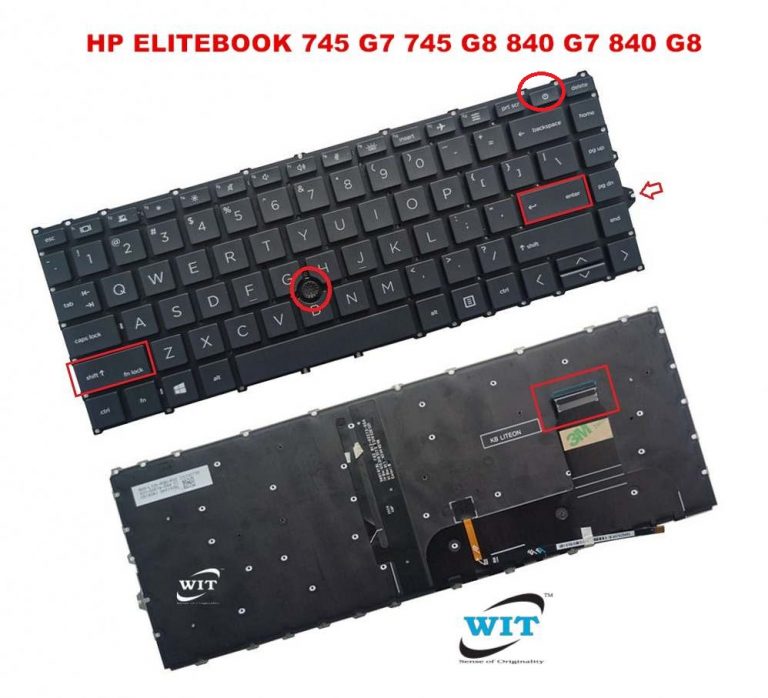 Laptop Keyboard/Keypad for HP EliteBook 745-G8,HP EliteBook 745-G7, HP ...