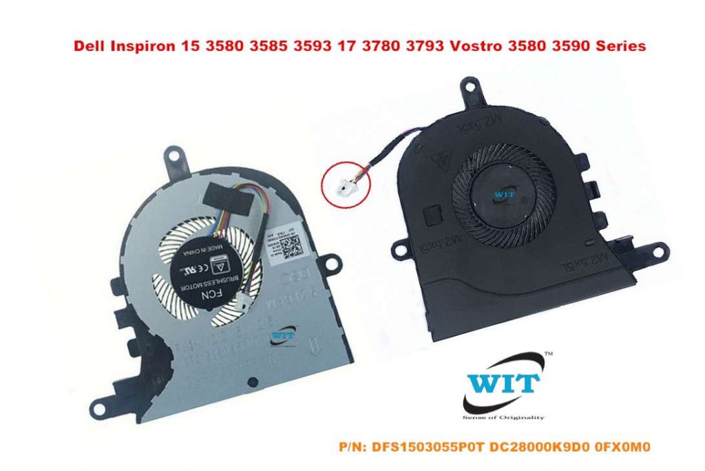 Laptop internal CPU cooling fan for Dell Latitude 3590 E3590 L3590 ...