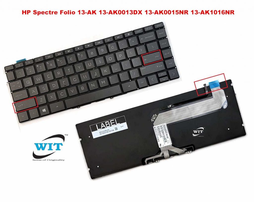 Laptop internal keyboard/keypad for HP Spectre Folio 13-AK 13-AK0013DX ...