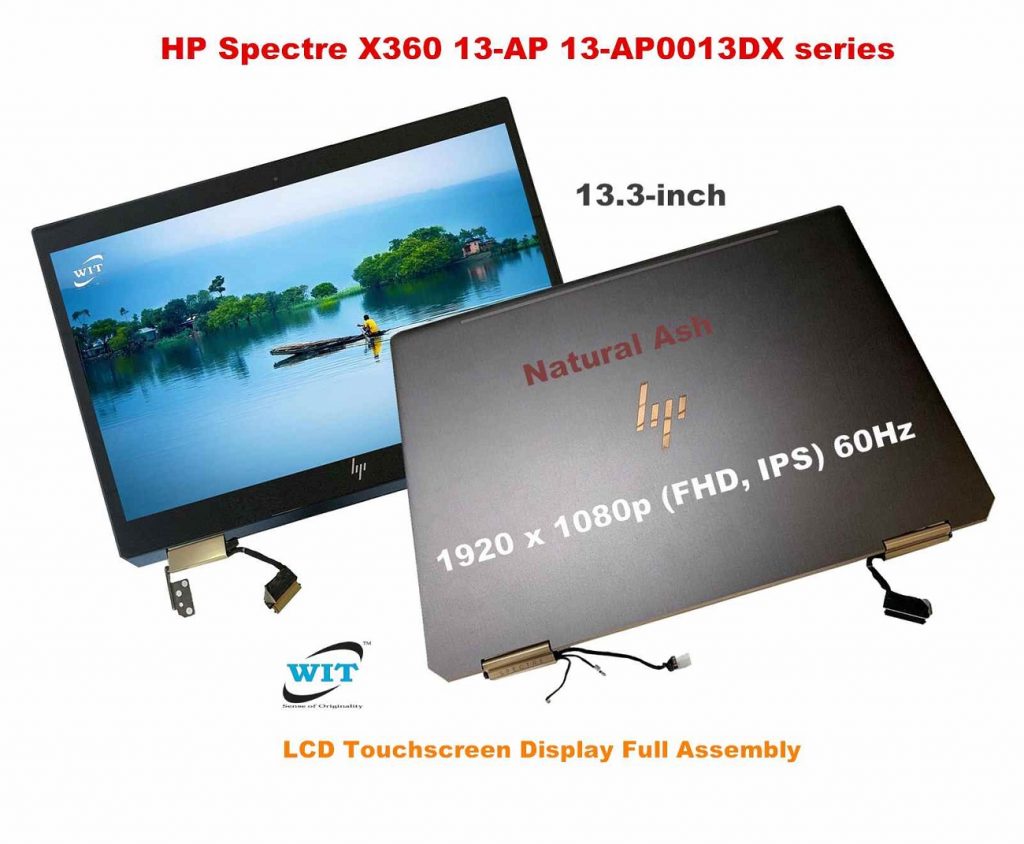 Touchscreen with Complete Display Assembly L37647-001 for HP Spectre ...