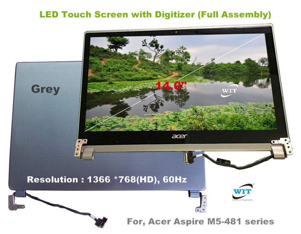 14.0-inch LED Touchscreen with Complete Display Assembly for Acer ...