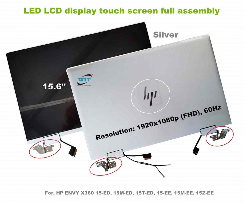 15.6-inch LED LCD display touch screen full assembly for HP ENVY X360 ...