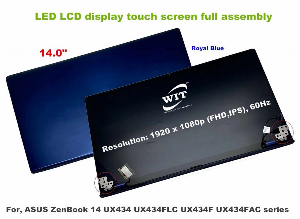 14.0-inch LED LCD display touch screen full assembly for ASUS ZenBook ...
