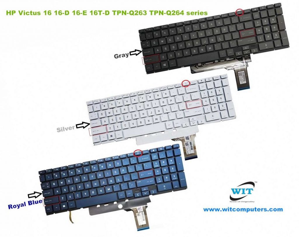 Laptop internal Keyboard/Keypad for HP Victus 15-FA0031DX 15-FB 15-FB0015NR 15-FB1013DX, Hp ...