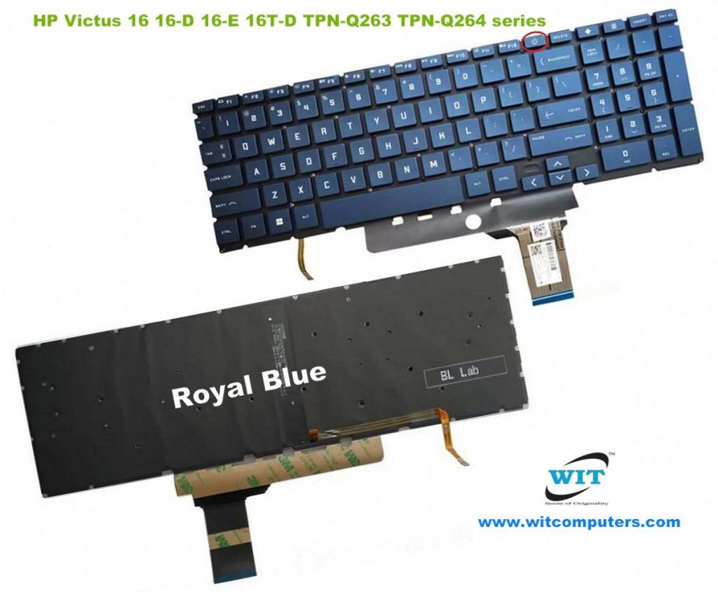Laptop internal Keyboard/Keypad for HP Victus 15-FA0031DX 15-FB 15 ...