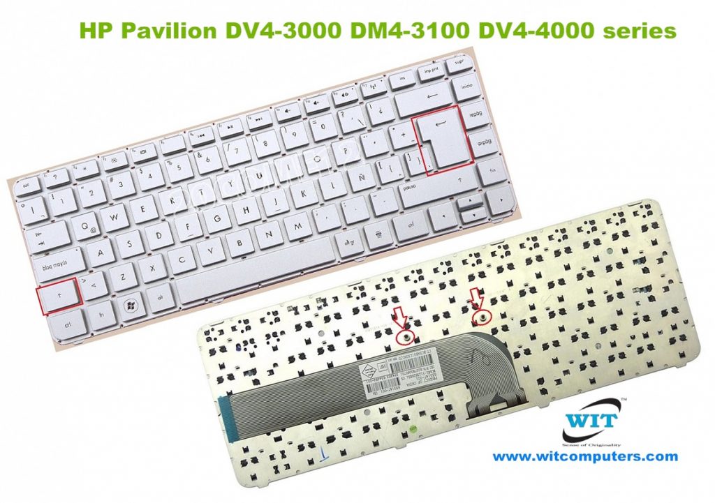 Laptop Keyboard or Keypad for HP Pavilion DV4-3000 DV4-4000 DM4-3000 ...