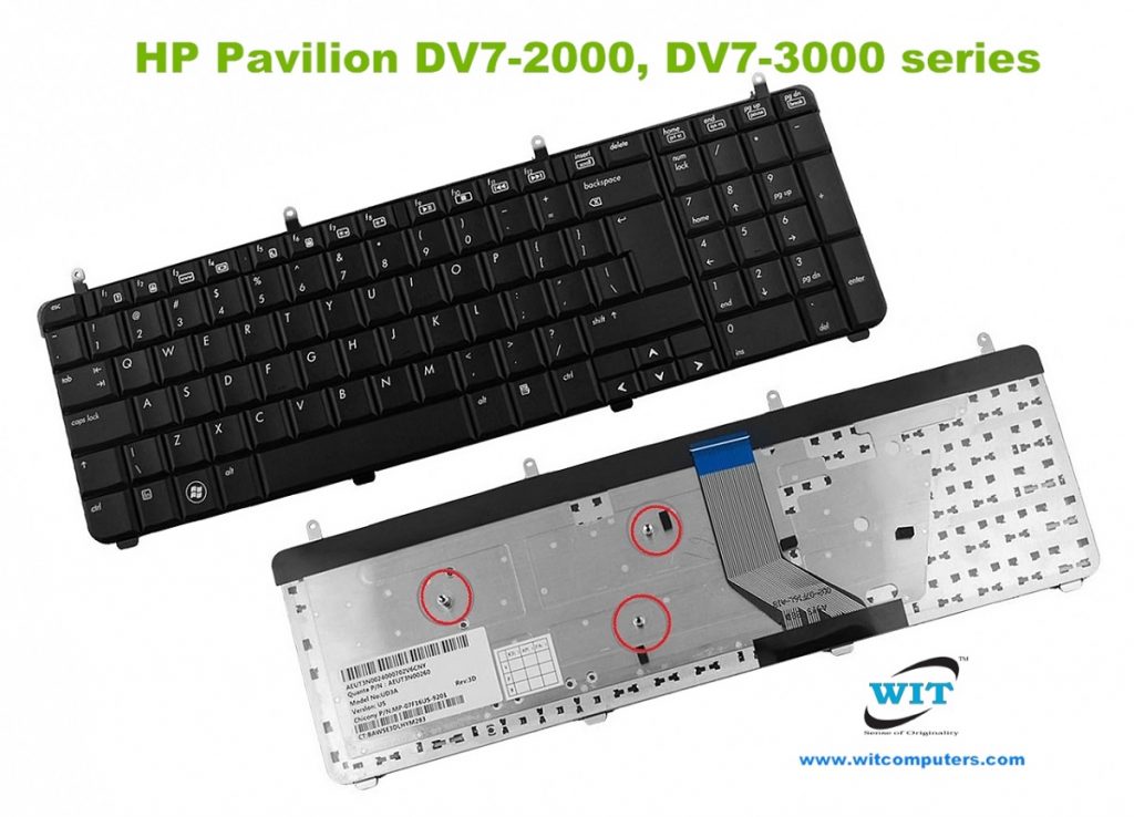 Laptop Keyboard or Keypad for HP Pavilion DV7-2000 DV7-2100 DV7-2200 ...
