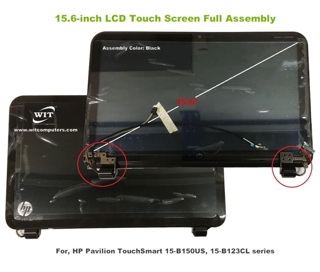 15.6-inch LED LCD display touch screen full assembly for HP Pavilion ...