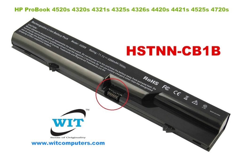 PH06, HSTNN-CB1B, 587706-251 Laptop external Battery for HP ProBook ...