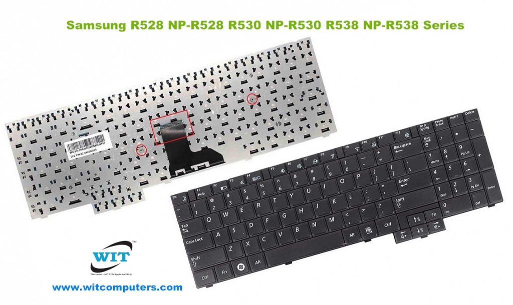 Laptop Keyboard or Keypad for Samsung NP-RV508 NP-RV510 NP-R517 NP-R523 ...