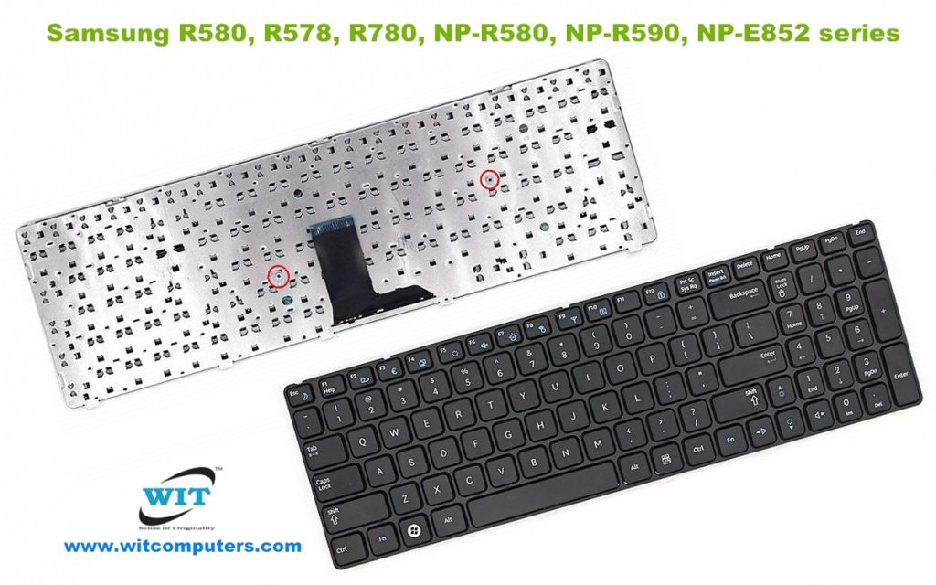 Laptop Keyboard or Keypad for Samsung R580, R578, R780, NP-R580, NP ...