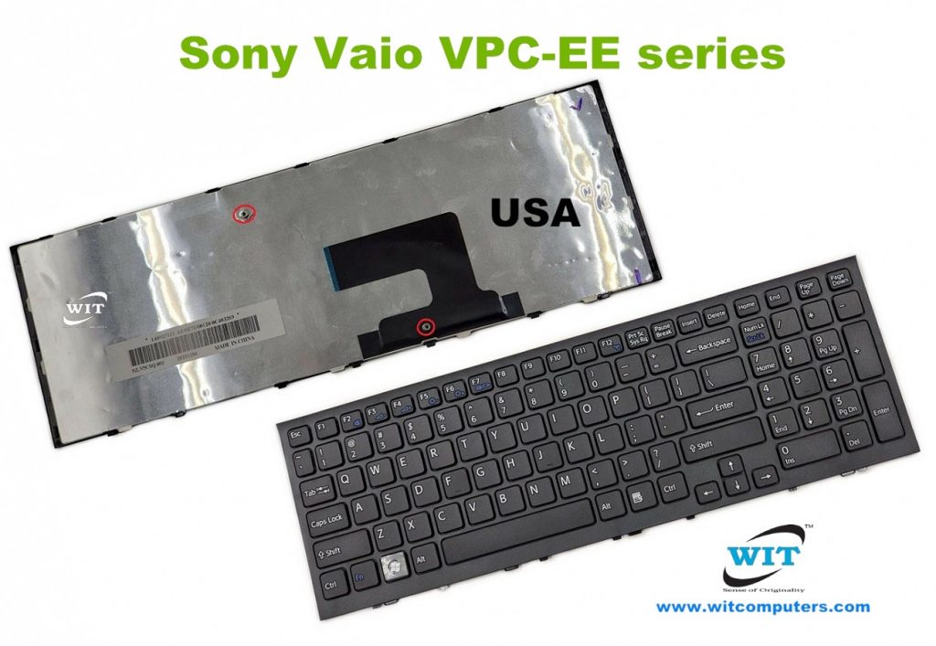 Laptop Keyboard or Keypad for Sony Vaio VPC-EE series, Laptop Model: PCG-61611M, PCG-61511L, PCG ...