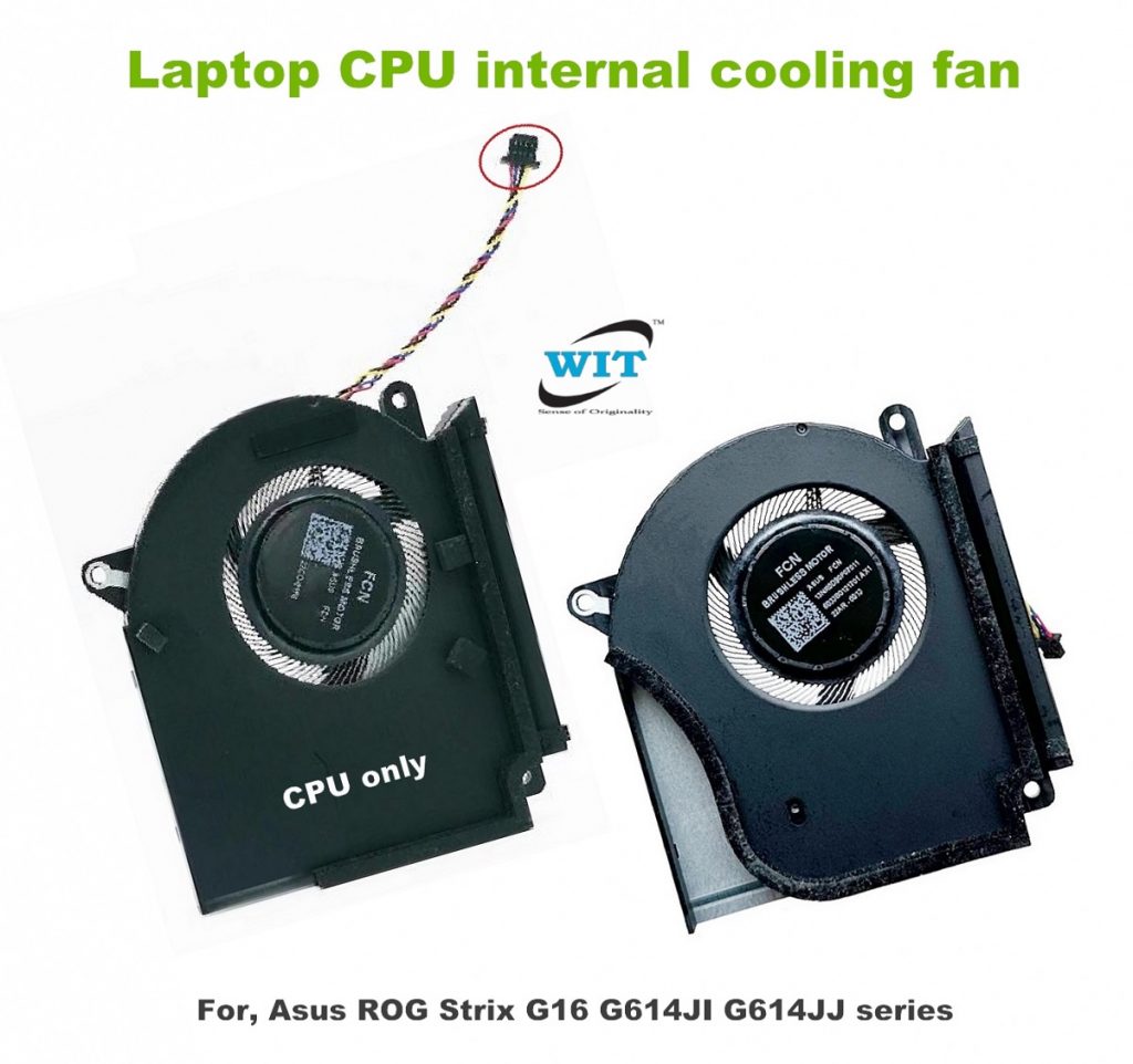 Gaming Laptop CPU internal cooling fan(only CPU) for Asus ROG Strix G16 ...