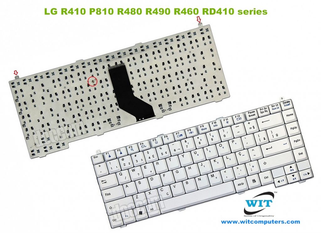 Laptop Keyboard or Keypad for LG R490 R480 R48 R41 R410 P810 QL2 QL3 ...
