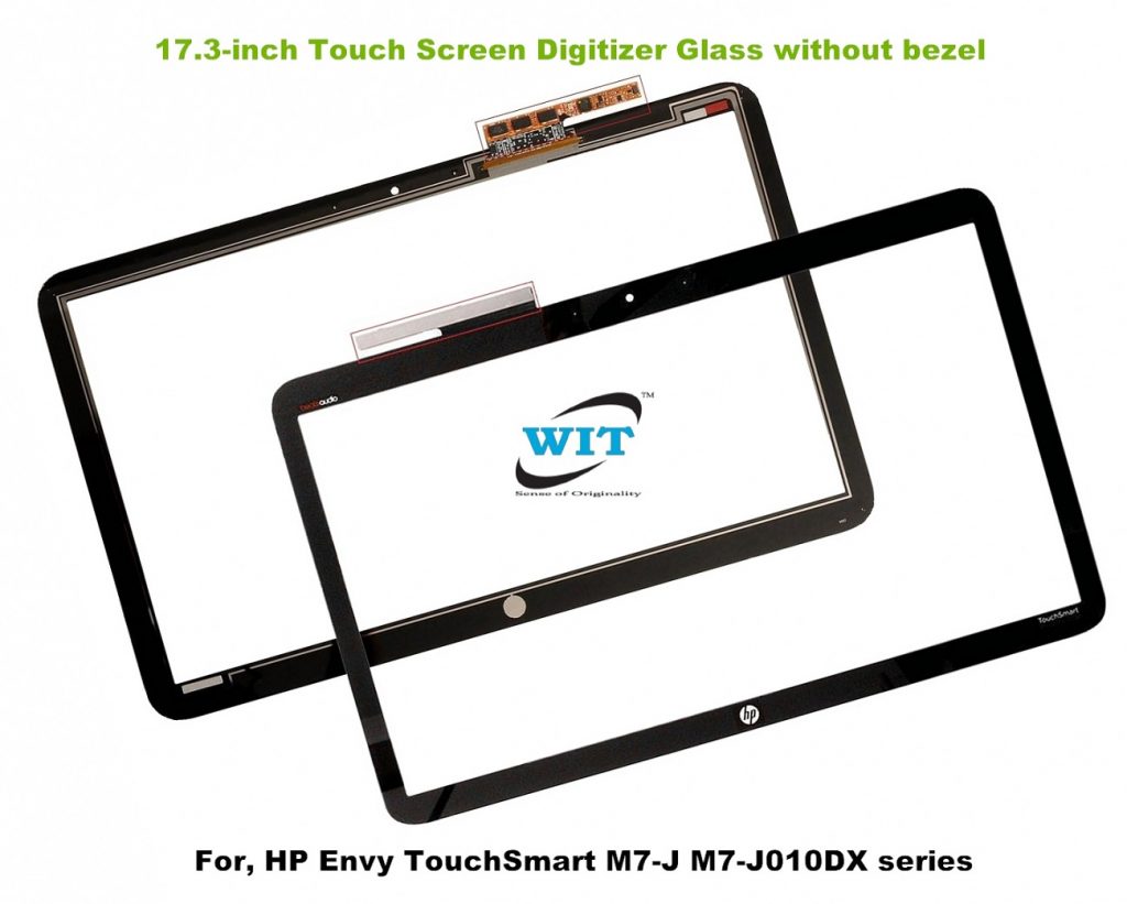 17.3-inch Touch Screen Digitizer Glass without bezel for HP Envy TouchSmart M7-J M7-J010DX ...