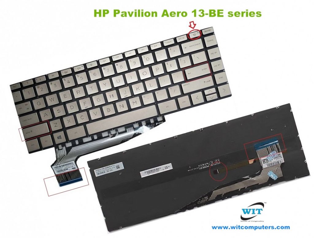 Laptop internal Keyboard/Keypad for HP Pavilion Aero 13-BE 13-be0755ng ...