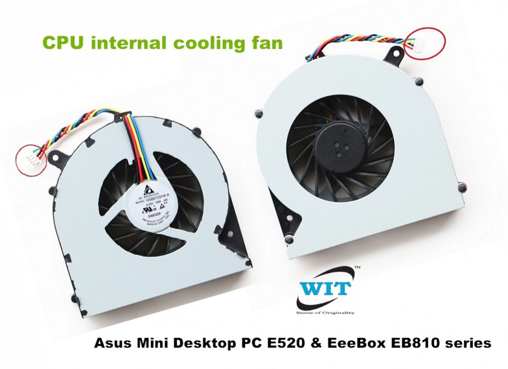 CPU internal cooling fan for Asus Mini Desktop PC E520 & EeeBox EB810 ...