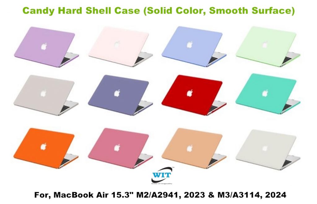15-inch(15.3") MacBook Air Candy Hard Shell Case (Solid Color, Smooth ...