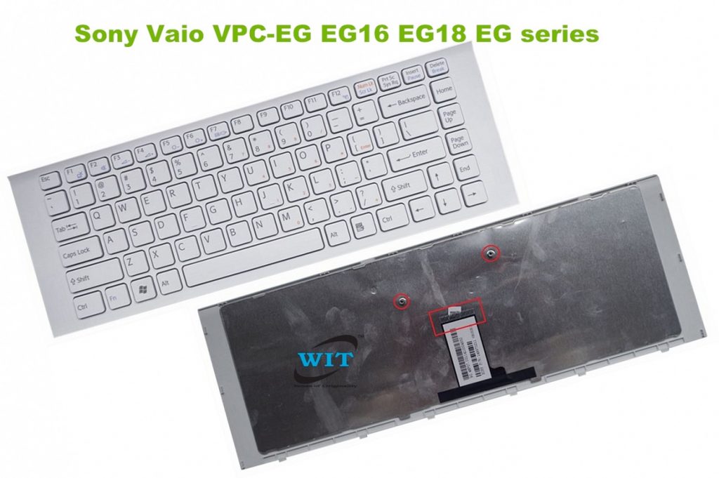 Laptop Keyboard/Keypad for Sony Vaio VPCEG VPC EG VPCEG16FM VPCEG18FX ...