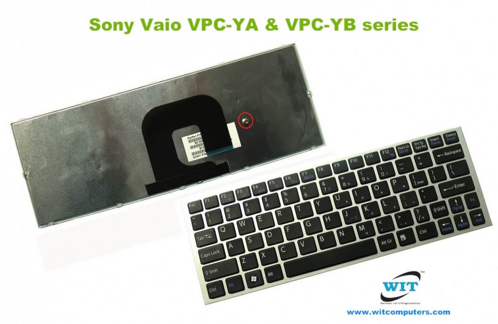 Laptop Keyboard/Keypad for Sony Vaio VPC-YA & VPC-YB series, P/N: 9Z. N5USW. 001, 148965731, 9Z ...